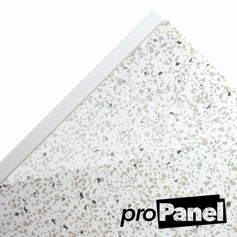 Silver Chrome Effect Quadrant Trim - Cladding Store