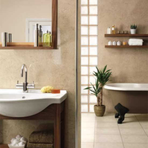 Ivory Marble Showerwall SW26 Waterproof Panels - Free Delivery*