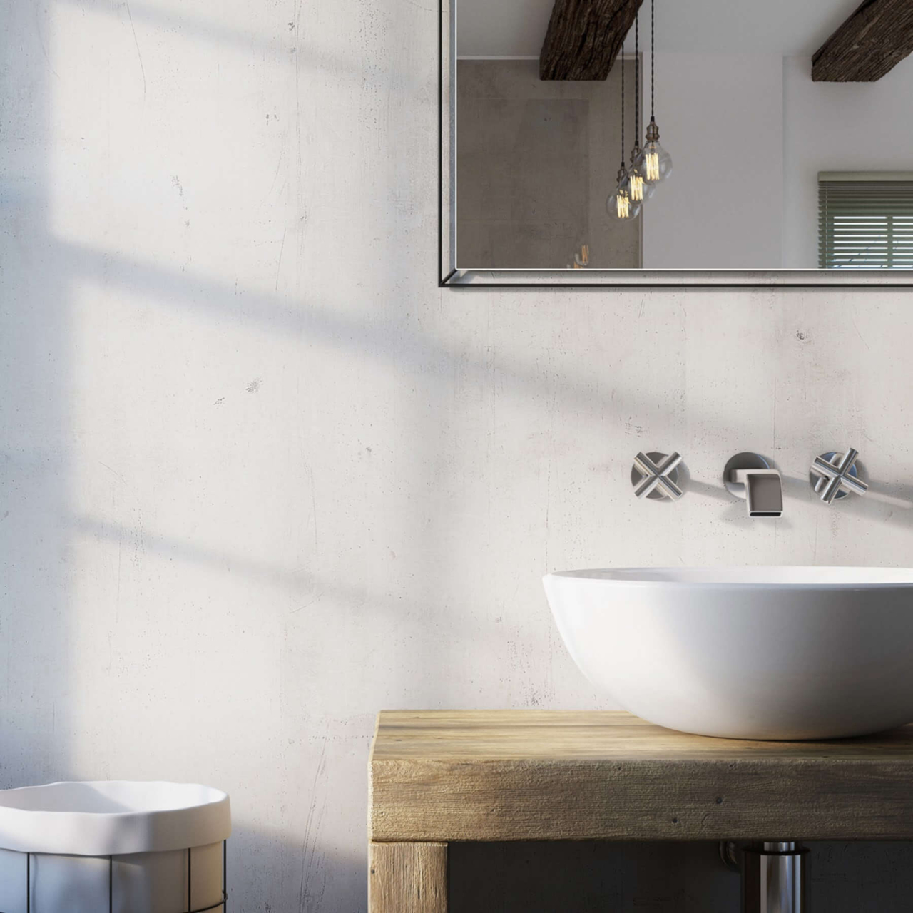 Blue Toned Stone Showerwall SW55 Waterproof Panels - Free Delivery*